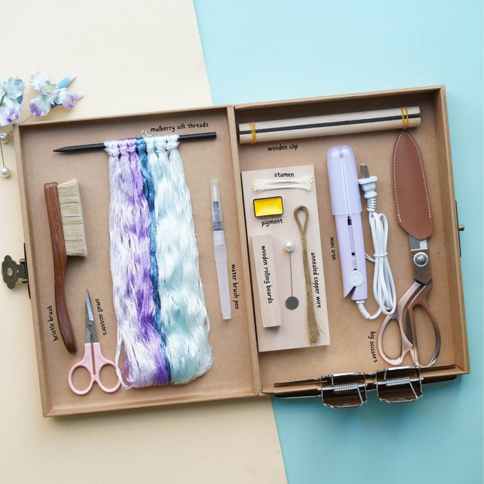 Ronghua DIY Kit | Purple Iris | Tools Included